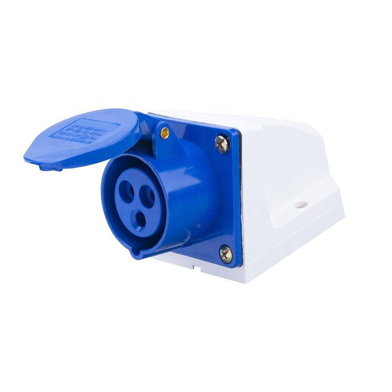 Indutrial Plug 32A in Blue-Santo